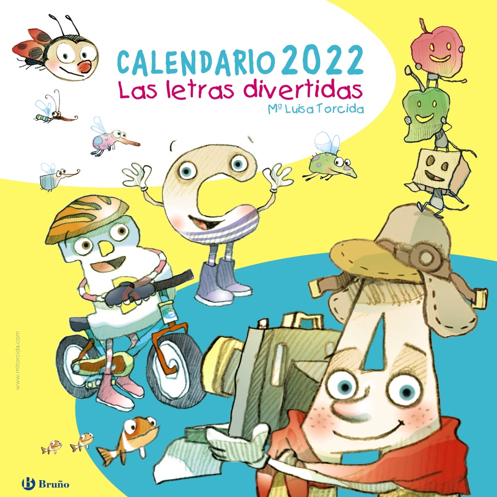 Calendario 2022. Las letras divertidas - Hablamos de Libros