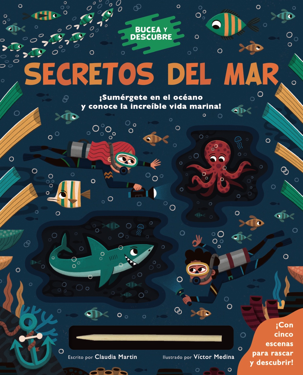 Bucea y descubre. Secretos del mar - Hablamos de Libros