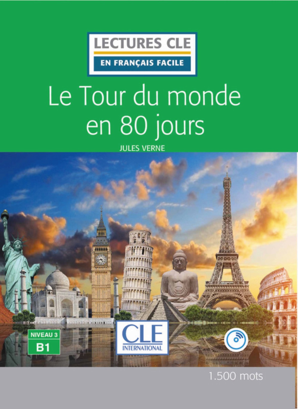 Le tour du monde en 80 jours - Livre + CD Audio - Niveau 3/B1 - 2º ...
