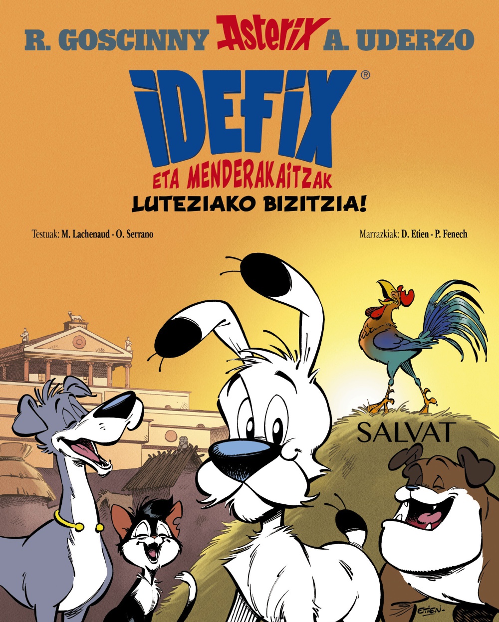 Idefix eta menderakaitzak, 3. Luteziako bizitzia! - Hablamos de Libros
